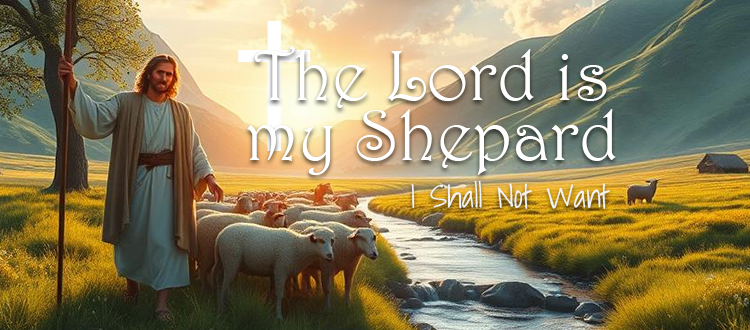The Lord is My Shepherd, I Shall Not Want - Jess Dobbs: Christian Faith ...